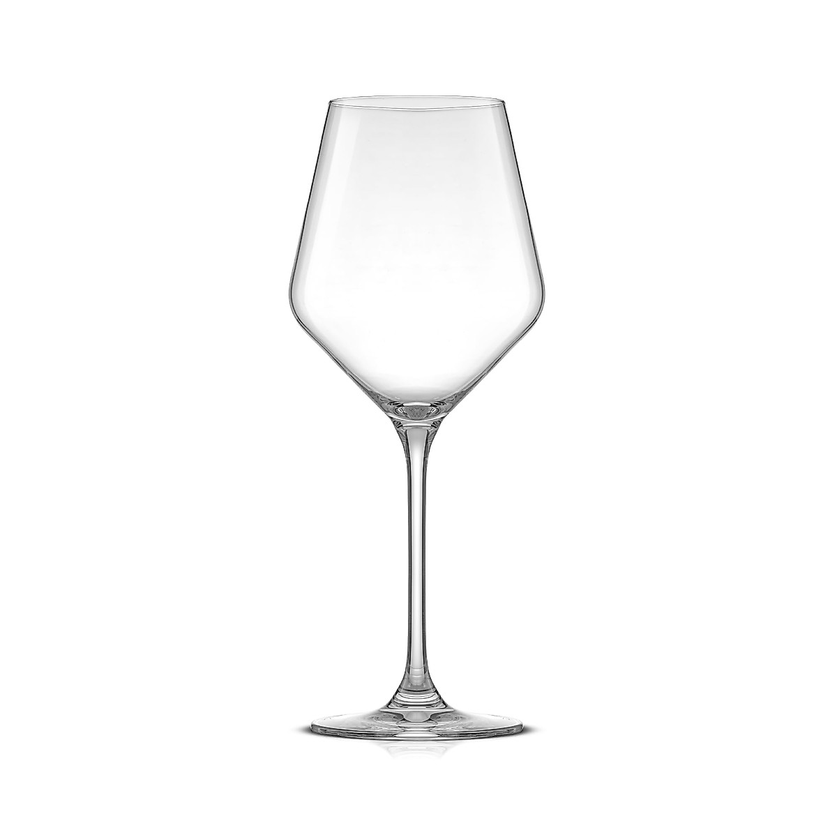 JoyJolt Layla White Wine Glasses, Set of 4 Italian Wine Glasses, 13.5 oz Clear Wine Glasses – Made in Europe
