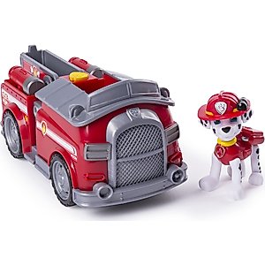 Paw Patrol Marshall's Transforming Fire Truck with Pop-Out Water Cannons, for Ages 3 and Up