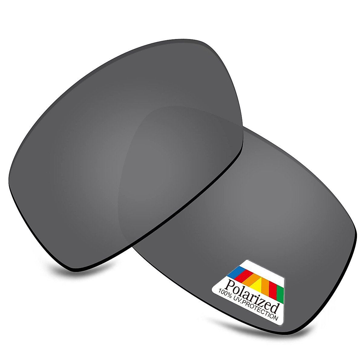 Bwake Replacement Lenses for Oakley Scalpel/Scalpel Asian Fit Sunglasses OO9134 - Dark Black POLARIZED