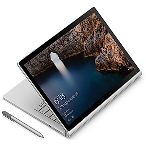 Microsoft 13.5in Intel Core i7-6600U Dual-Core Processor 2.60GHz 8GB RAM 256GB SSD Surface 2-in-1 Notebook- FGK-00001 (Renewed)