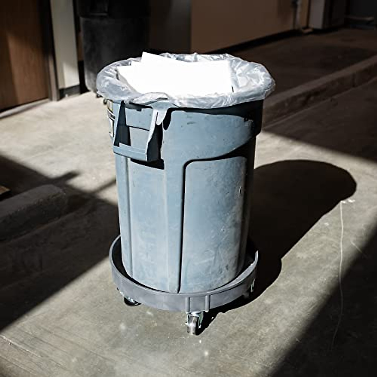 BISupply Plastic 30 55 Gal Drum Dolly Barrel Cart Barrel Dolly for 55 Gallon Drum Dolly 55 Gallon 30 Gallon Drum Dolly