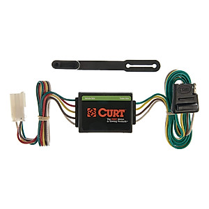 CURT 55339 Vehicle-Side Custom 4-Pin Trailer Wiring Harness, Fits Select Isuzu Trooper, Acura SLX