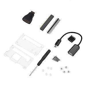 Zero W/Zero Suite Kit, Zero/Zero W Complete Starter Kit Accessories White Case for Zero/Zero W Suite Development Kits and