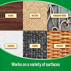 CLR Brands® Outdoor Furniture Cleaner, Cleans and Protects Outdoor Surfaces - Works on Fabric, Wood, Wicker, PVC, Plastic and More (26 oz)