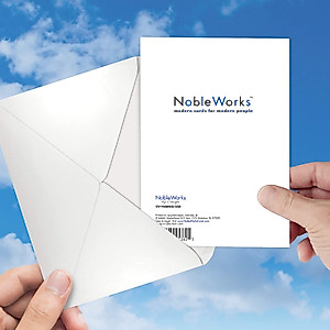 The Best Card Company - Stylish Martin Luther King Jr. Day Card - Bright Modern Federal Holiday, King's Birthday Celebration (1 Card) - Keep The Dream Alive C9198MKG