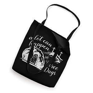 A Lot Can Happen In Three Days Easter Resurrection Christian Tote Bag