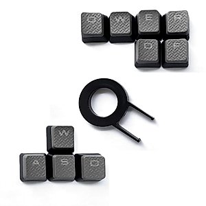 Boyuan Cherry MX Key Switch FPS Backlit Key Caps for Corsair Gaming Keyboards !(Gray)