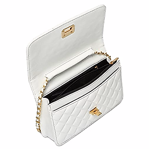 Time Pawnshop Women Shoulder Bag Quilted Crossbody Purse Designer Lattice Leather Chain Bag