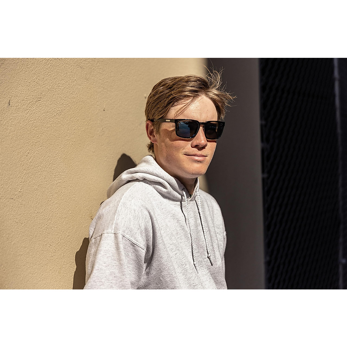 Suncloud Hundo Polarized Sunglasses, Matte Black/Polarized Gray Green, One Size