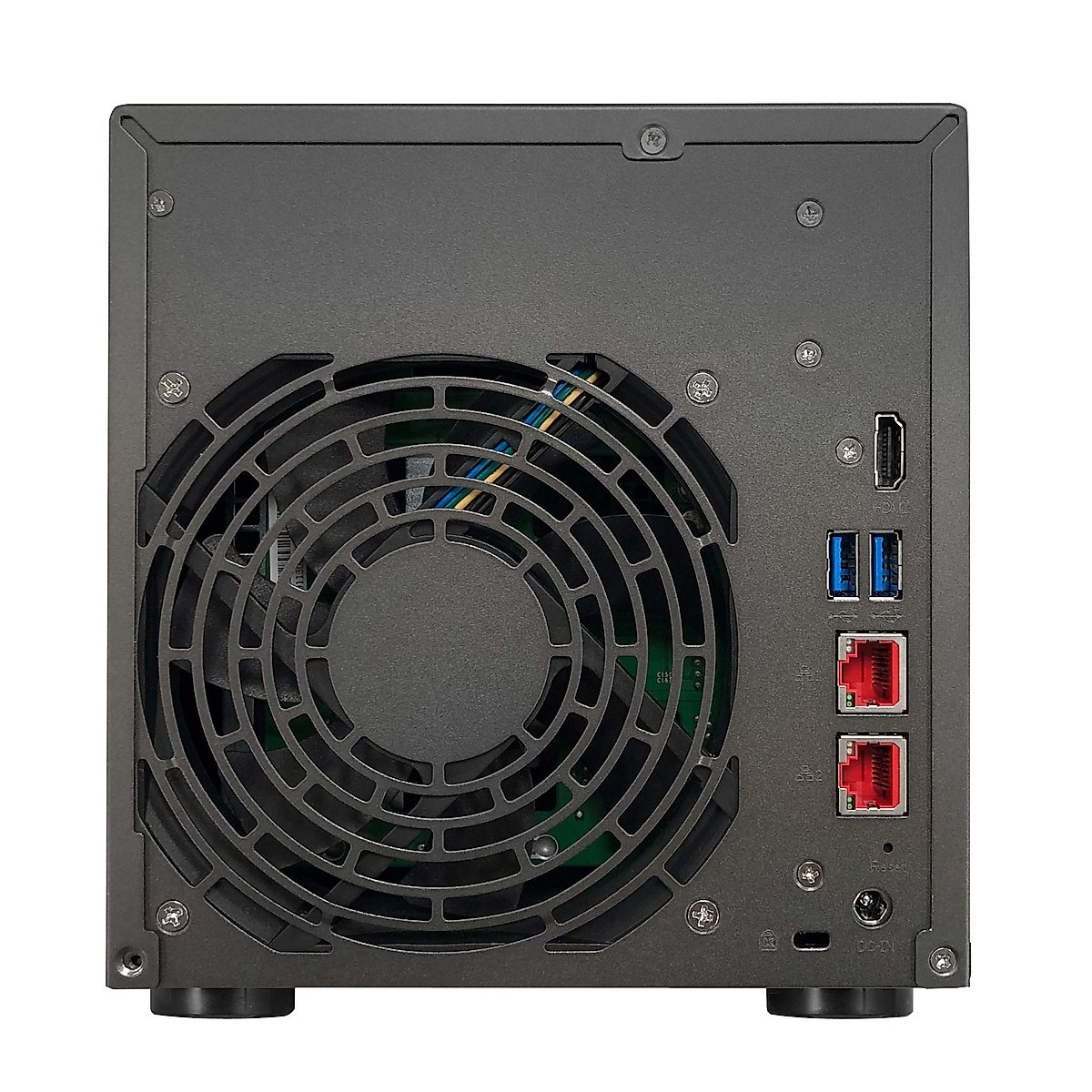 Asustor Lockerstor 4 AS6604T - 4 Bay NAS, Quad-Core 2.0GHz CPU, 2 2.5GbE Ports, 4GB RAM DDR4, 2 M.2 SSD Slots, Network Attached Storage (Diskless)