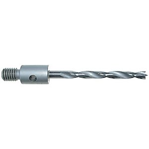Magnate H62042 Brad Point 7/16"-14 Threaded Shank Drill Bit - 1/4" Cutting Diameter