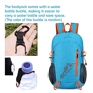 Lywencom Hiking Backpack,20L sports lightweight folding waterproof ultra-light backpack suitable for outdoor camping picnic(blue), LW026