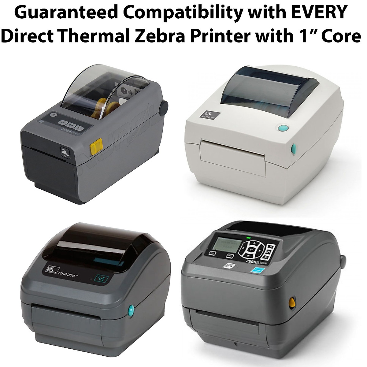 Premium, Extra Sticky 2.25x1.25in Direct Thermal Label 12 Pk. Bulk (12,000) Perforated Top Coated, Self Adhesive Stickers for FNSKU Barcode. Zebra Printer Compatible. Packaging and Shipping Supplies