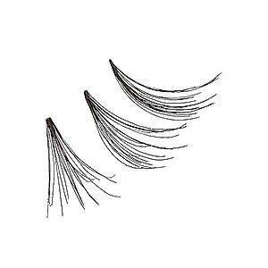 i-ENVY 2X Volume 3D Ultra Black Individual Lashes (3 PACK, Knot Free - Long)