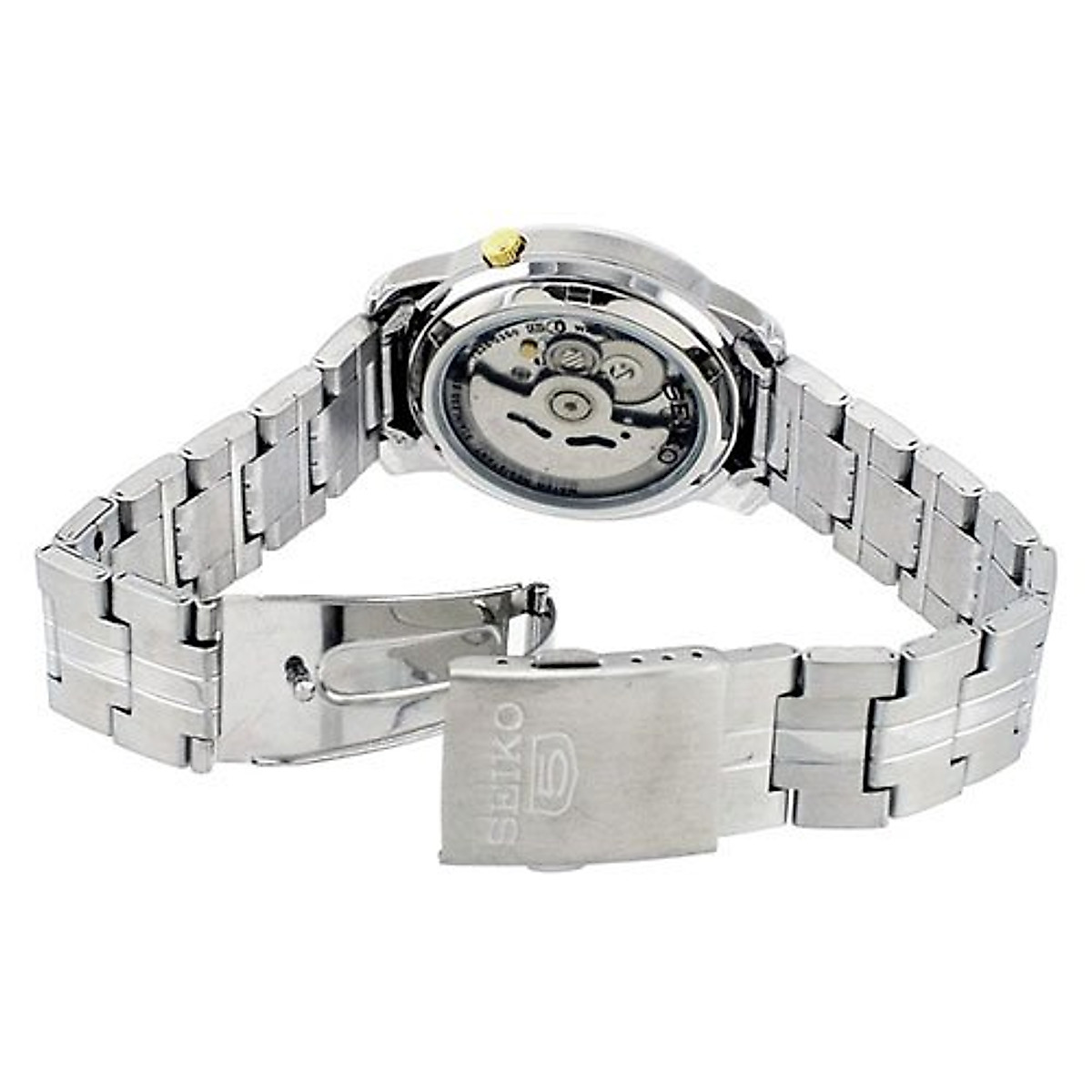 SEIKO Automatic Champagne Dial Stainless Steel Men's Watch SNKL81