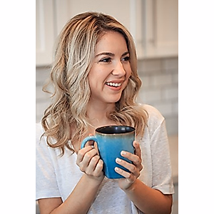 Simply Charmed Pour Over Coffee Dripper - Single Cup Ceramic Coffee Maker with 40 Count Melitta Filters