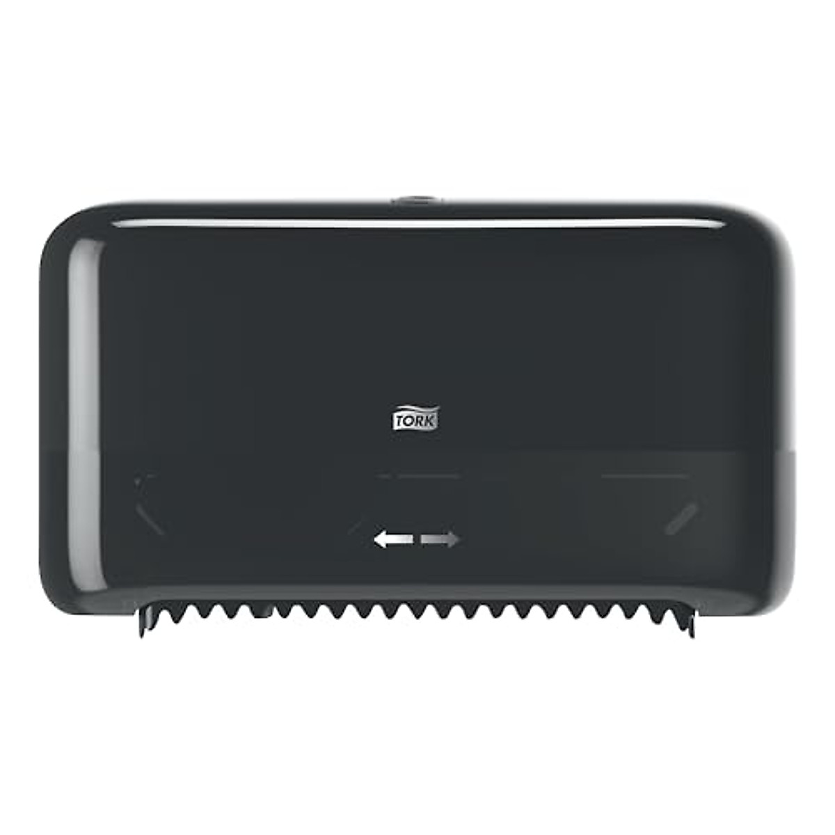 Tork Coreless Toilet Paper Dispenser Black, For Homes and Small Businesses, Fits T7 Dispensers