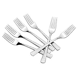 Xeabia 12 Pieces Stainless Steel Dinner Forks, Stainless Steel Table Forks
