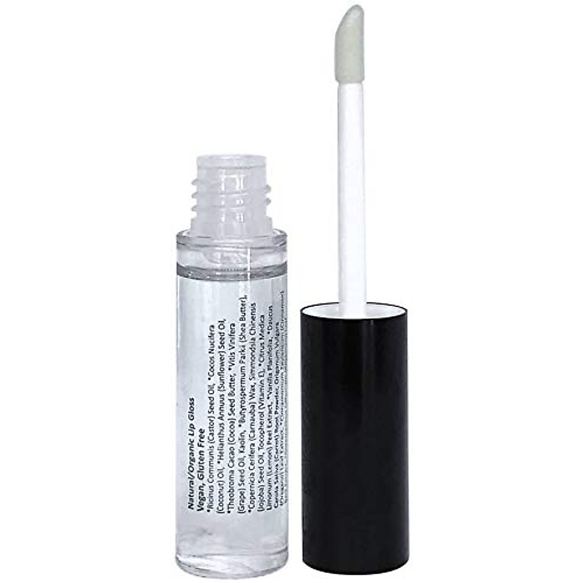 Mom's Secret 100% Natural Lip Gloss, Organic, Vegan, Gluten Free, Cruelty Free, Made in the USA, 0.18 oz. (It's Clear to Me)