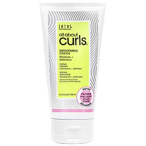 ALL ABOUT CURLS Smoothing Cream | Controllable Definition | Define, Moisturize, De-Frizz | All Curly Hair Types | Vegan & Cruelty Free | Sulfate Free | 5.1 Fl Oz