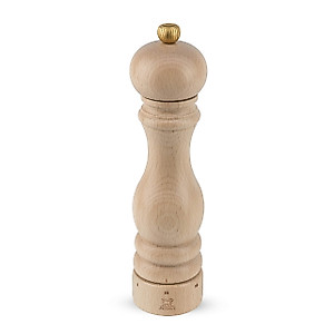 Peugeot 23485 Paris u'Select 9-Inch Pepper Mill, Chocolate, 9 Inch & Paris u'Select Salt Mill, 8.67in, Black Lacquered