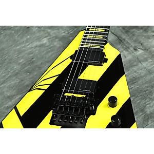 Washburn Parallaxe 6 String Electric Guitar, Right, Black,Rose,Yellow (PXV-MS260FRK-D)