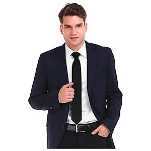 TheDapperTie Men's Classic Wedding Solid Olive Green Wedding Neck Tie