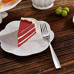 KEAWELL Premium 20/45/65 Piece Louis Silverware Set, 18/10 Stainless Steel, Service for 4/8/12, Fine Flatware Set, Dishwasher Safe (45)