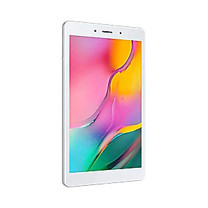 Samsung Galaxy Tab A 8.0" (2019, WiFi + Cellular) 32GB, 5100mAh Battery, 4G LTE Tablet & Phone (Makes Calls) GSM Unlocked SM-T295, International Model (32 GB, Silver)