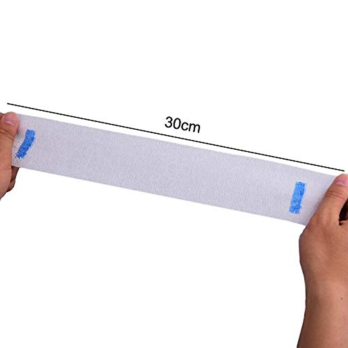 85 Counts Disposable Barber Neck Strip Professional Stretchy Paper Neck Band Protector Hairdressing Accessory Tool Barber Accessories Hair Washing Cutting Shaving Styling Coloring