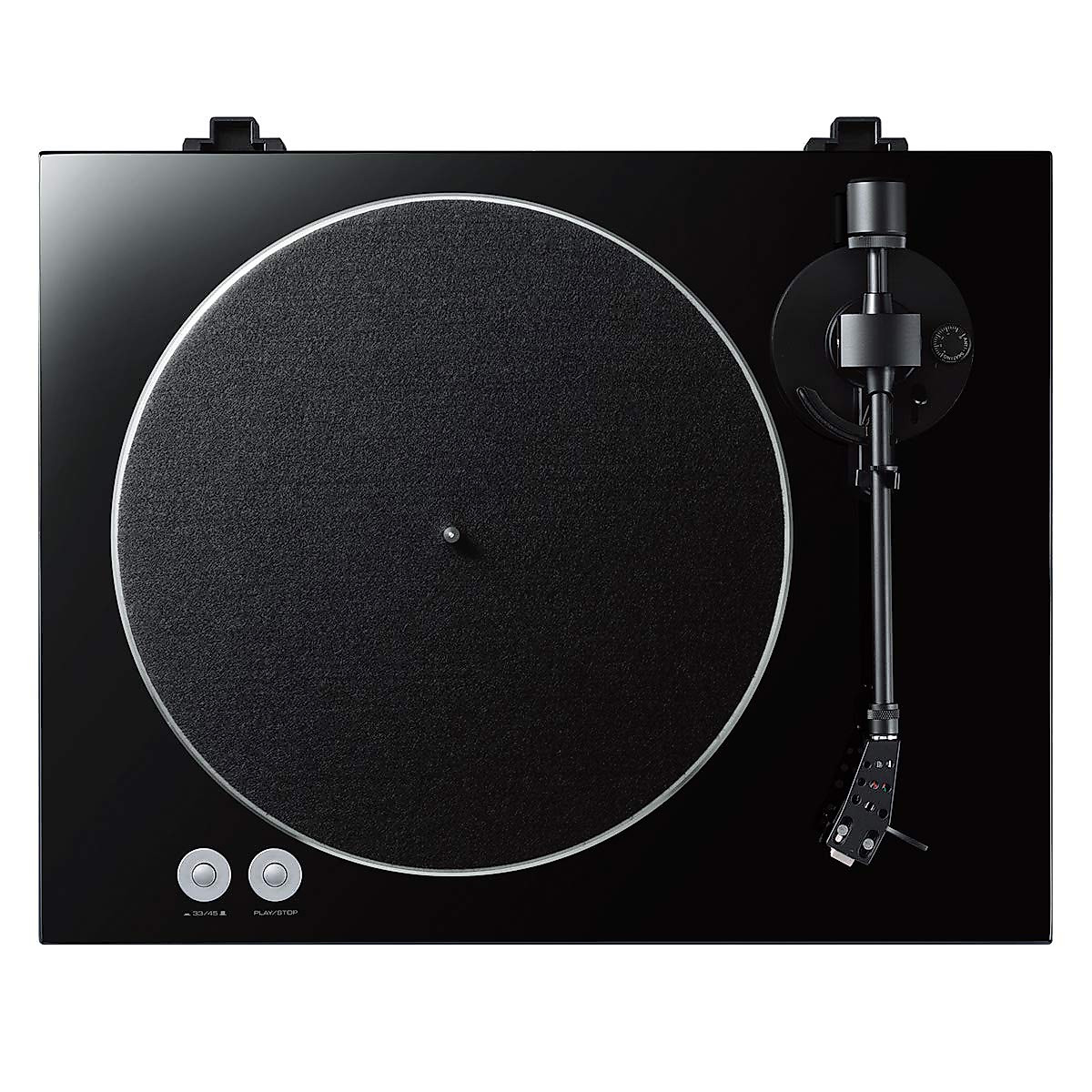 YAMAHA TT-S303 Hi-Fi Vinyl Belt Drive Turntable – Piano Black