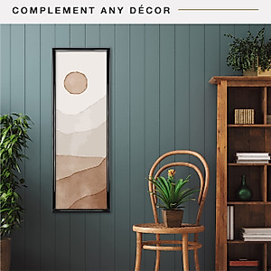 MCS Trendsetter 13.5x40 Poster Frame Black High-Gloss, Vertical & Horizontal Wall Hanging Large Picture Frame for Photos, Posters & Art Prints (1-Pack)