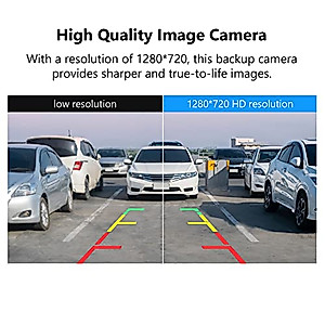 2022 Eonon A0125 Backup Camera Wide Angle 140° Waterproof Rearview Compatible with All Eonon Car Stereos: X20, Q03PRO, Q80PRO, Q53PRO, Q65PRO, Q63PRO, Q51PRO, Q50PRO, Q67PRO, Q98PRO, R03, R53, R80