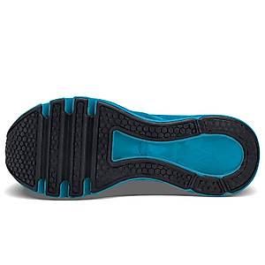 UMYOGO Women's Athletic Running Shoes Air Cushion Mesh Sneakers Lightweight Tennis Sports Breathable Walking Easy Shoes Outdoor Sky Blue