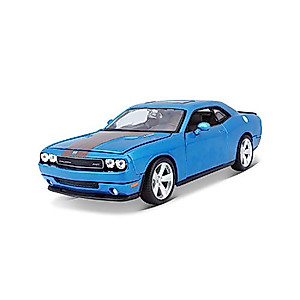 Maisto 1:24 Scale 2008 Dodge Challenger SRT8 Diecast Vehicle (COLORS VARY) , Blue