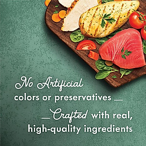 Fancy Feast Elegant Medleys Primavera Collection Cat Food Variety Pack 12-3 oz. Cans [Contains: 4 Each: Tender Turkey Primavera, Tuna Primavera, and White Meat Chicken Primavera]