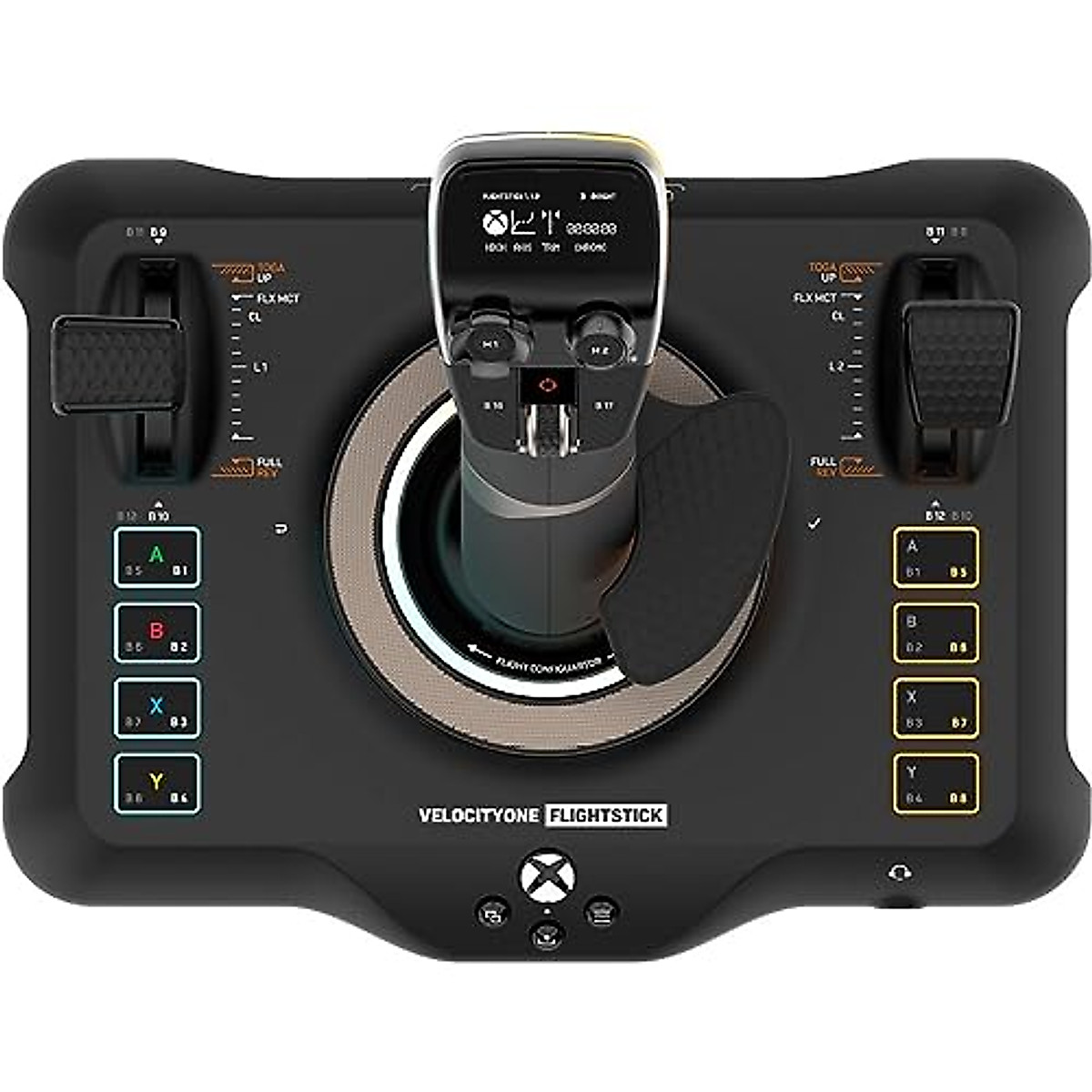 Turtle Beach VelocityOne Flightstick Universal Simulation Controller Joystick for Air & Space Combat Simulation – Xbox Series X, Xbox Series S, Xbox One, Windows 10, and Windows 11 PCs