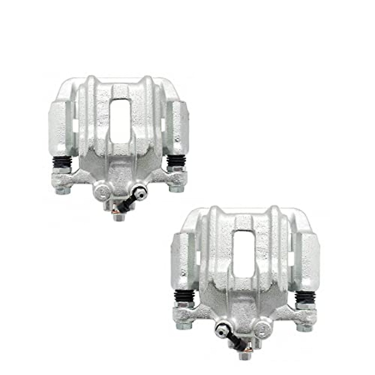 ORTUS UNI Rear Brake Caliper Assembly w/Bracket & Hardware Pair Fits 1896981004