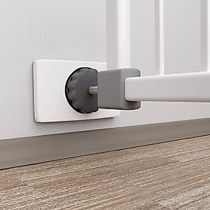 Wall Cups for Baby Gates Hoffenbach | 4 Pack | Works with All Walk-Through Pressure Mounted Child & Dog Safety Gates | Pads Protect Doorway, Door Frame, Stairs | No Drill | German Quality