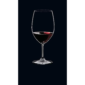 Nachtmann Vivino Bordeaux Glass | Set of 4 Wine glasses 20.6 Ounce Crystal Clear Glass | White or Red Wine Glass Set with Long Stem | Ideal for Tasting Cabernet, Pinot Noir, Bordeaux | Dishwasher Safe