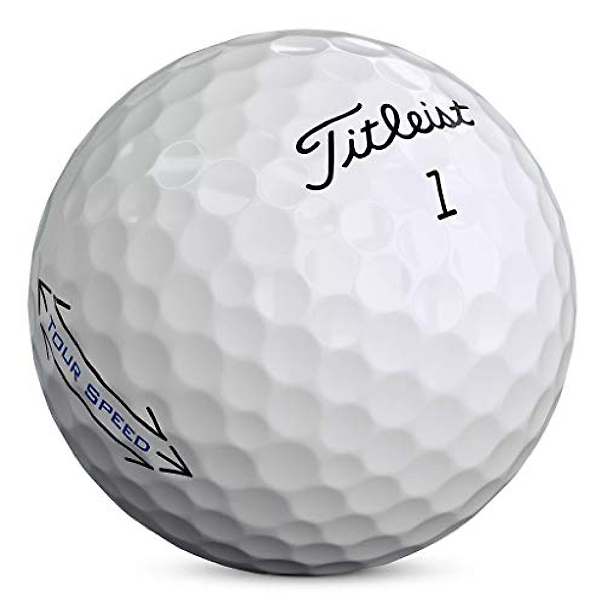 Titleist Tour Speed Golf Balls, White, (One Dozen)