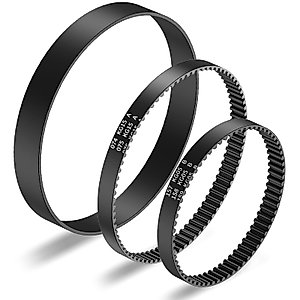 Vacuum Belt for Bissell ProHeat 2X Revolution Pet Pro Carpet Cleaner Model 1986 1964 2007 2007P Series, Replace Part #1606428#1611129#1611130