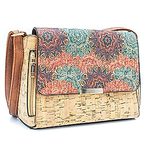 KALISHKA'S STORE Eco Friendly, Vegan Crossbody Bag - BAGD-258, BAGD-258-B