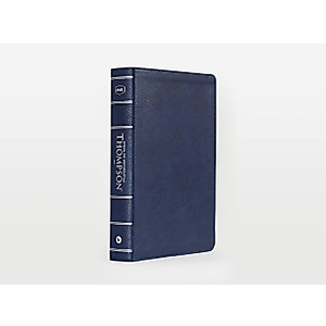 Reina Valera Revisada, Biblia de Referencia Thompson, Leathersoft, Azul añil, Palabras de Jesús en Rojo, con Índice (Spanish Edition)