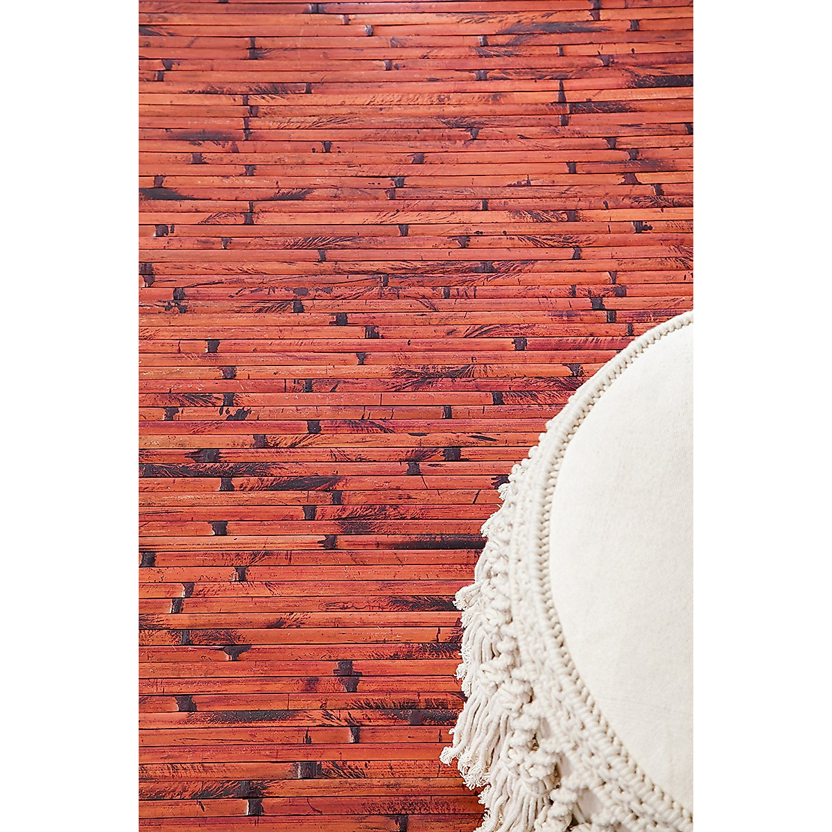 Anji Mountain 5-Foot-by-8-Foot Natural Fiber Rug, Cobblestone