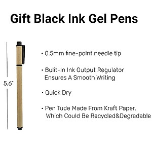 AOU 2-Pack Spiral Dotted Notebooks, A5 Journals With 100gsm Thick Dot Grid Paper, Aesthetic Bullet Dotted Journals with 200 Pages&2 Gel Pens For School&Office Supplies, 8.3"x5.7" (Brown)