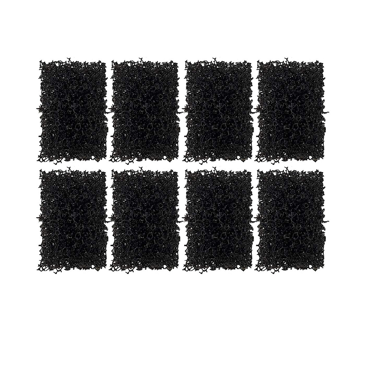 Stipple Sponge LARGE PORE 8 Piece Die Cut Block - Special Effects Makeup Theater Halloween MUST HAVE - Texture, Road Rash, Blending, Beards, Freckles