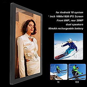 10.1 Inch Tablet, 1080X1920 Resolution, 8G RAM 256G ROM, Dual Camera, Dual Speakers, 8800 MAH High Capacity Battery, Ultra Long Standby Dual SIM, Mobile Call, Offline GPS