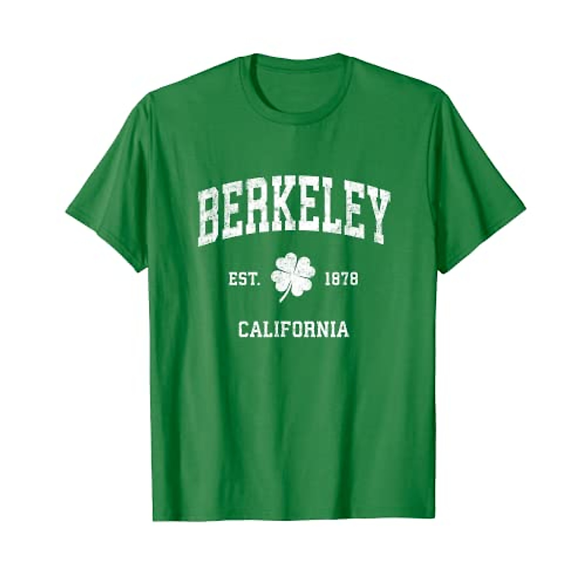Berkeley California Vintage Shamrock Sports T-Shirt