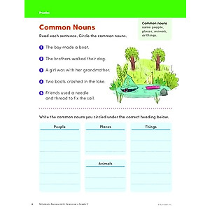 Scholastic Success with Grammar Grade 2 Workbook